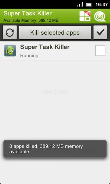 Super Task Killer FREE İndir (Android) - Gezginler Mobil