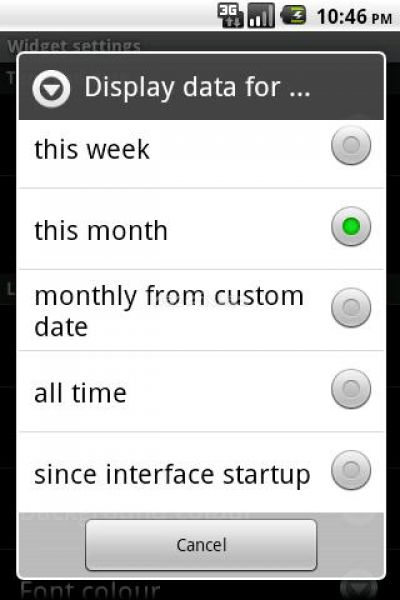 Data counter widget İndir (Android) - Gezginler Mobil