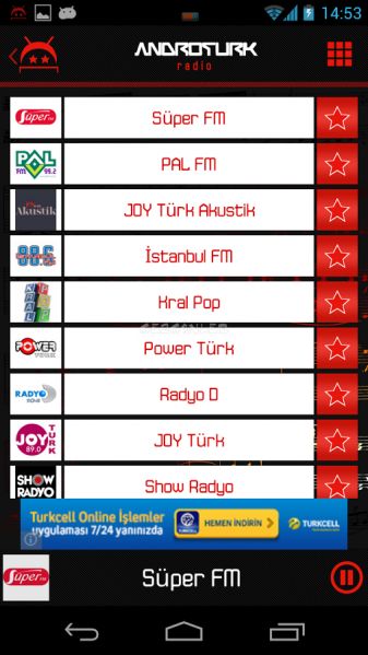 AndroTurk Radyo İndir (Android) - Gezginler Mobil