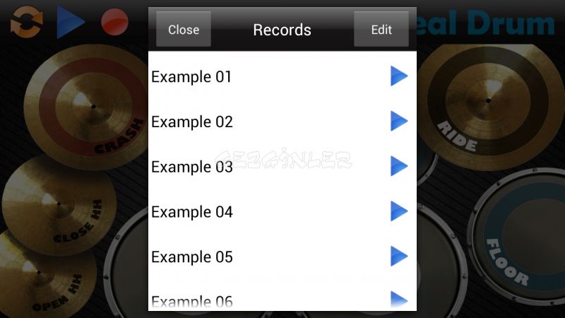 Real Drum İndir (Android) - Gezginler Mobil