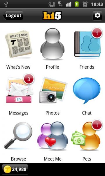 Hi5 İndir (Android) - Gezginler Mobil