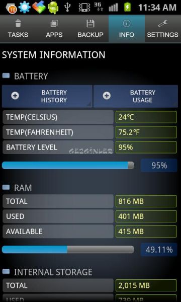 Android Task Manager İndir (Android) - Gezginler Mobil