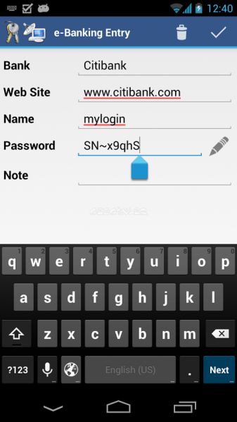 aWallet Password Manager İndir (Android) - Gezginler Mobil