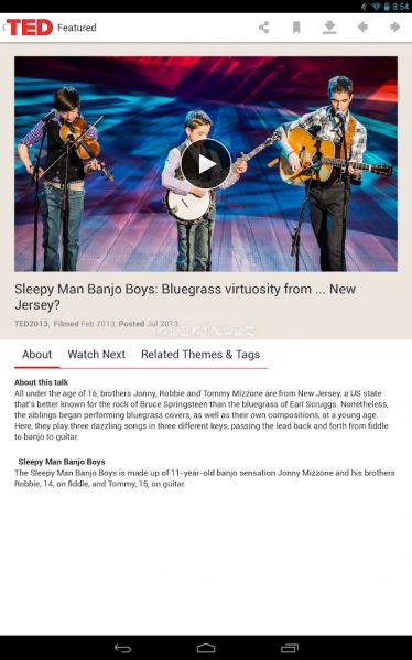 TED İndir (Android) - Gezginler Mobil