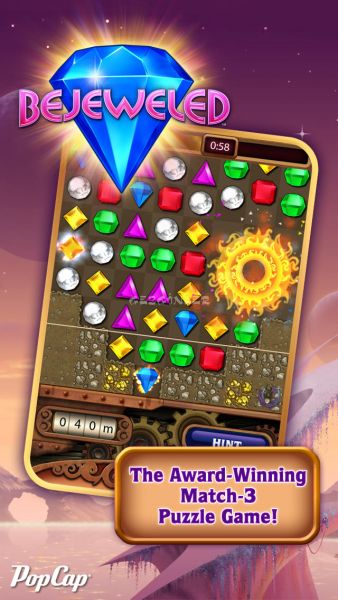 Bejeweled İndir (iPhone ve iPad) - Gezginler Mobil