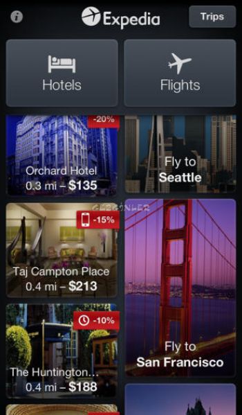 Expedia Hotels & Flights İndir (iPhone ve iPad) - Gezginler Mobil