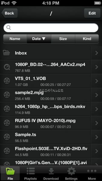 OPlayer Lite İndir (iPhone ve iPad) - Gezginler Mobil
