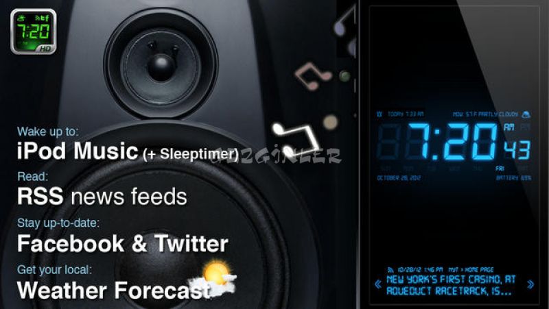 Alarm Clock HD - Free İndir (iPhone ve iPad) - Gezginler Mobil