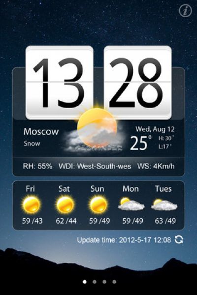 Free Live Weather Clock Pro İndir (iPhone ve iPad) - Gezginler Mobil
