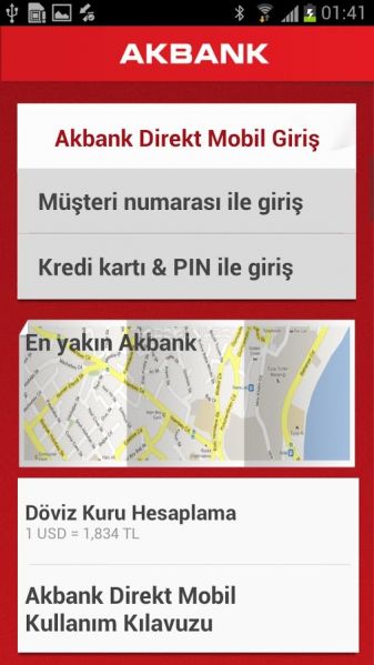 Akbank Direkt İndir (Android) - Gezginler Mobil