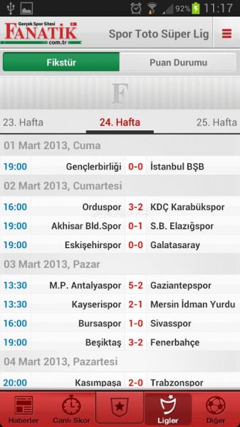 Fanatik İndir (Android) - Gezginler Mobil